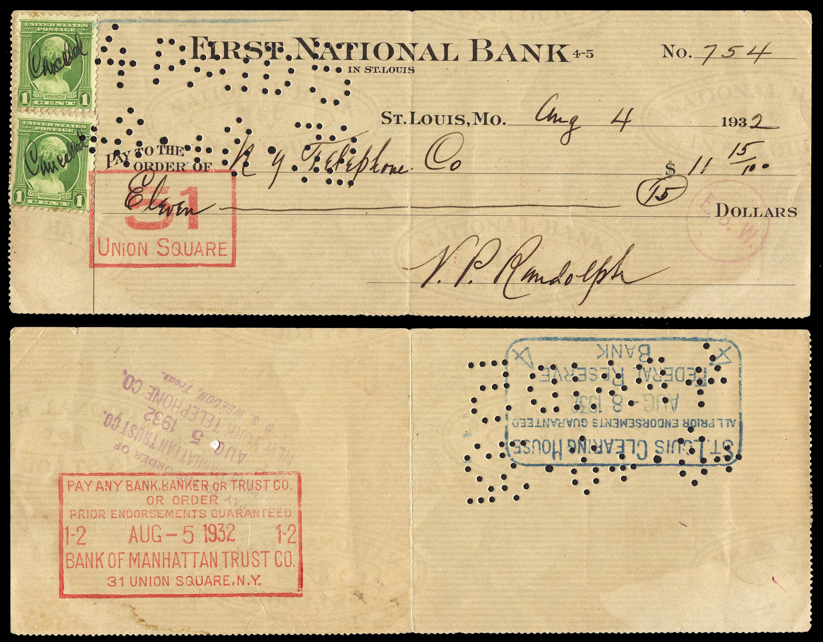 Improper Use of Postage Stamps to Pay a Tax for Which Revenue Stamps ...